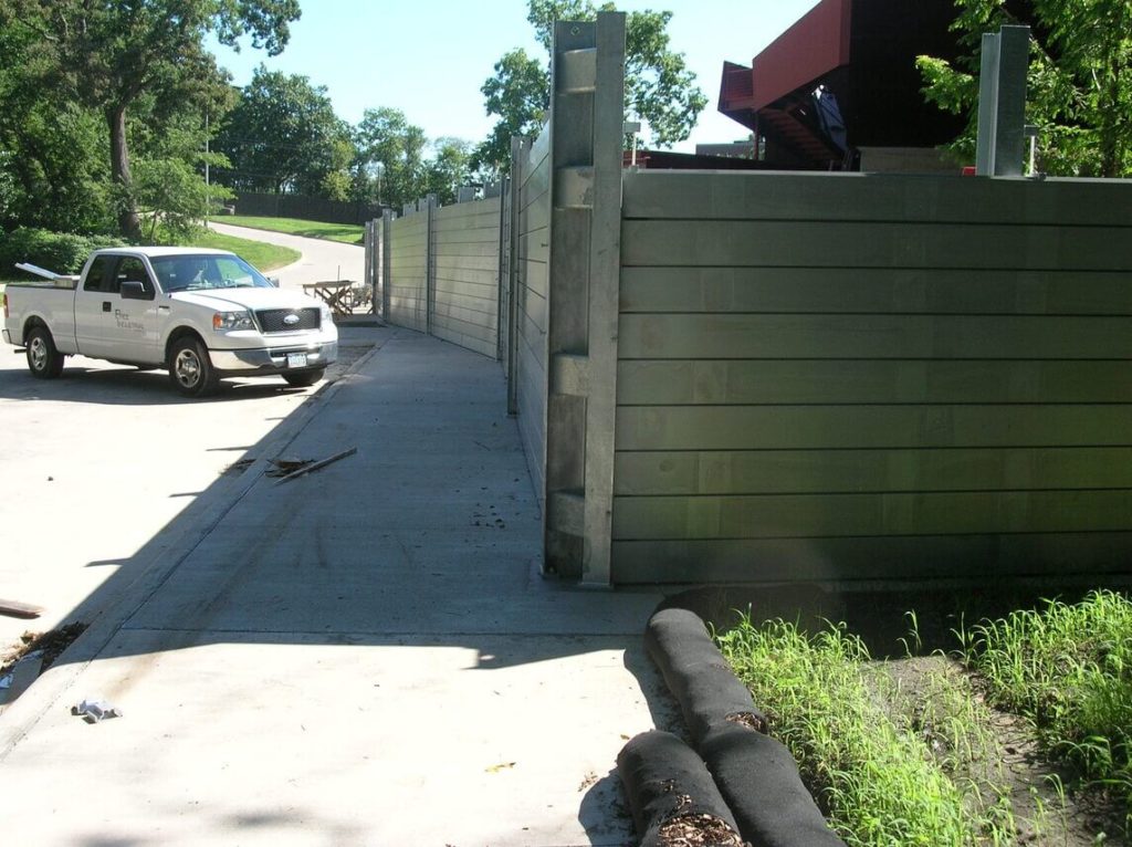 Flood Wall Installations & Applications | Flood Control America